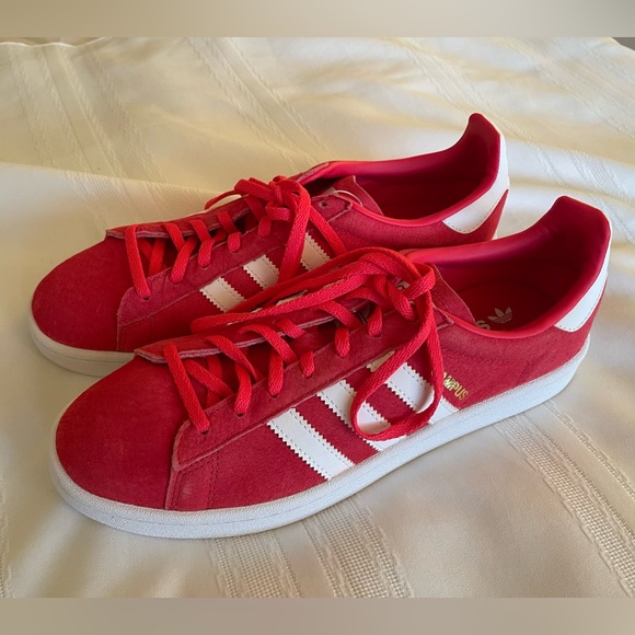 adidas | Shoes | Adidas Campus Red | Poshmark